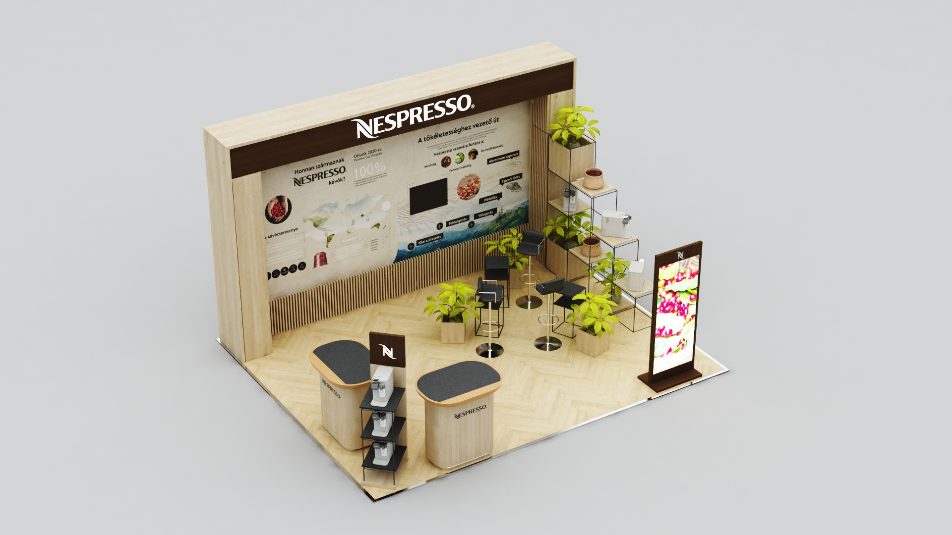 Nespresso Stand - Beflex
