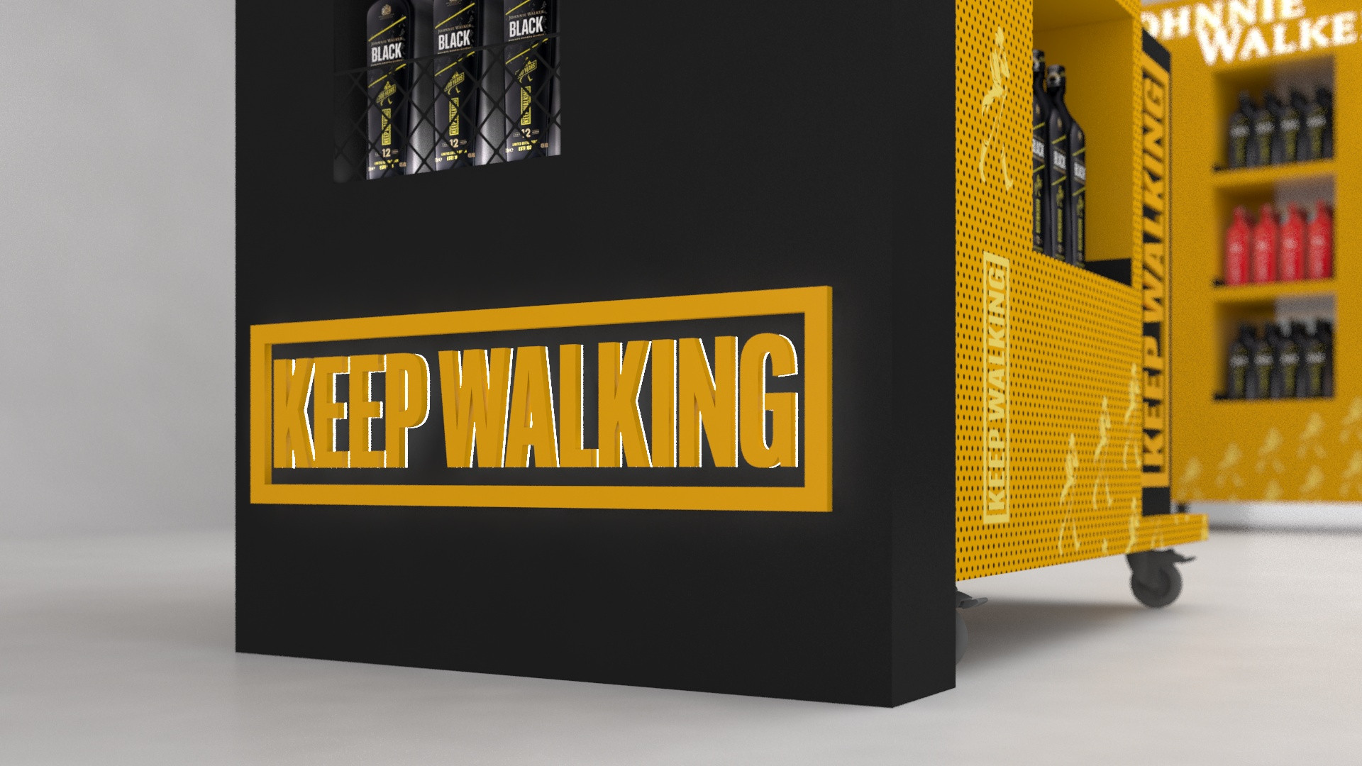 Johnnie Walker Display - Beflex